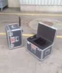 Kommunikation perfekt in 2 Trolleys - FLIGHT CASE swiss made by HYPOCASES