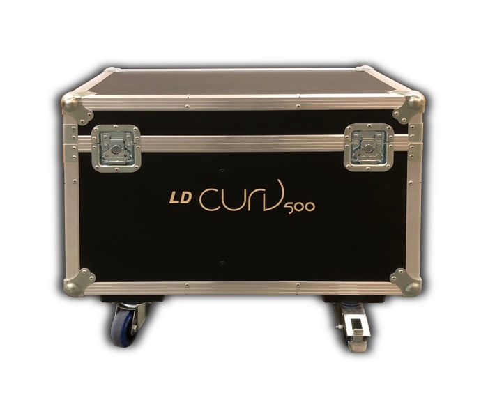 LD CURV 500 AVS Flightcase - FLIGHT CASE swiss made by HYPOCASES